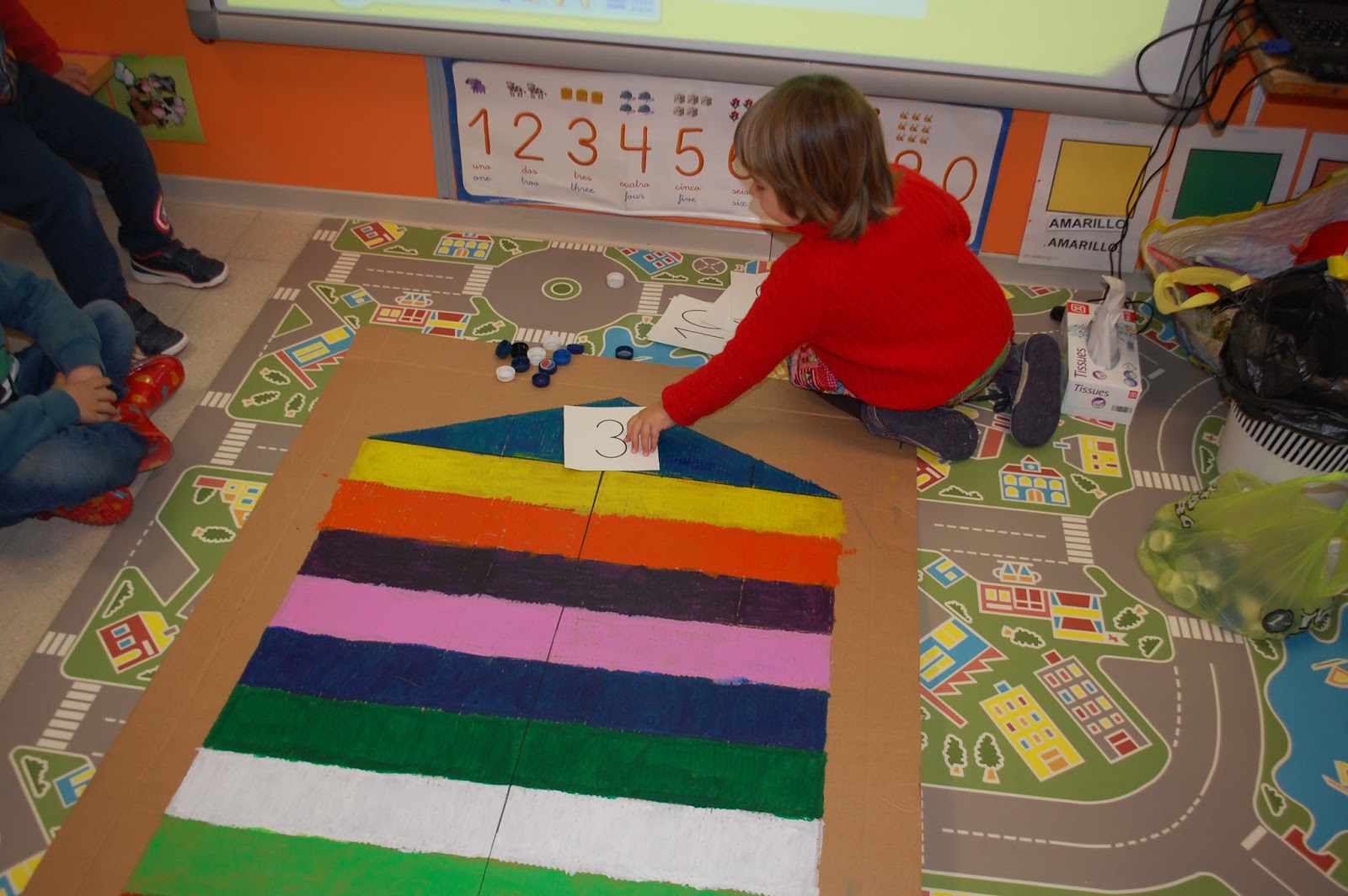 AULA INFANTIL : Jugando con los números