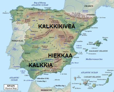 : Espanjan ilmasto ja maaperä