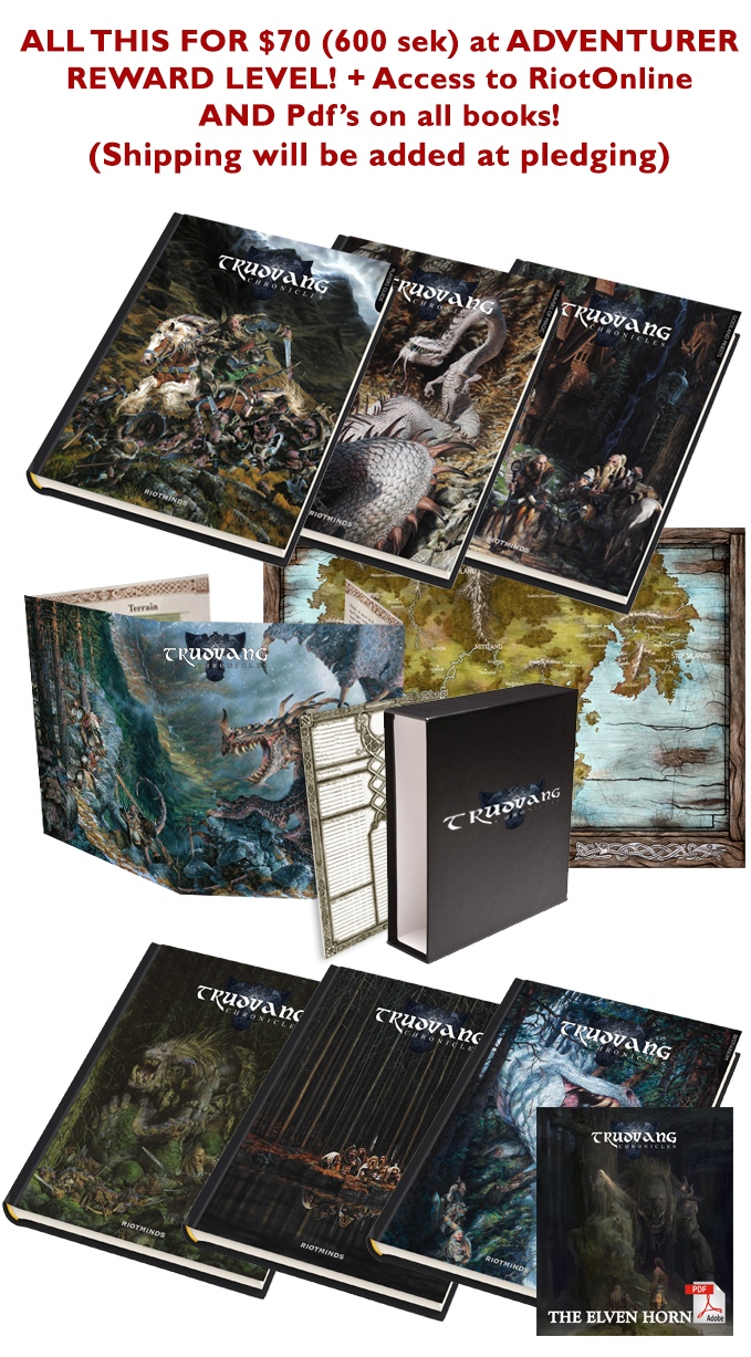 Tenkar's Tavern: Kickstarter - Trudvang Chronicles (Swedish Fantasy RPG ...