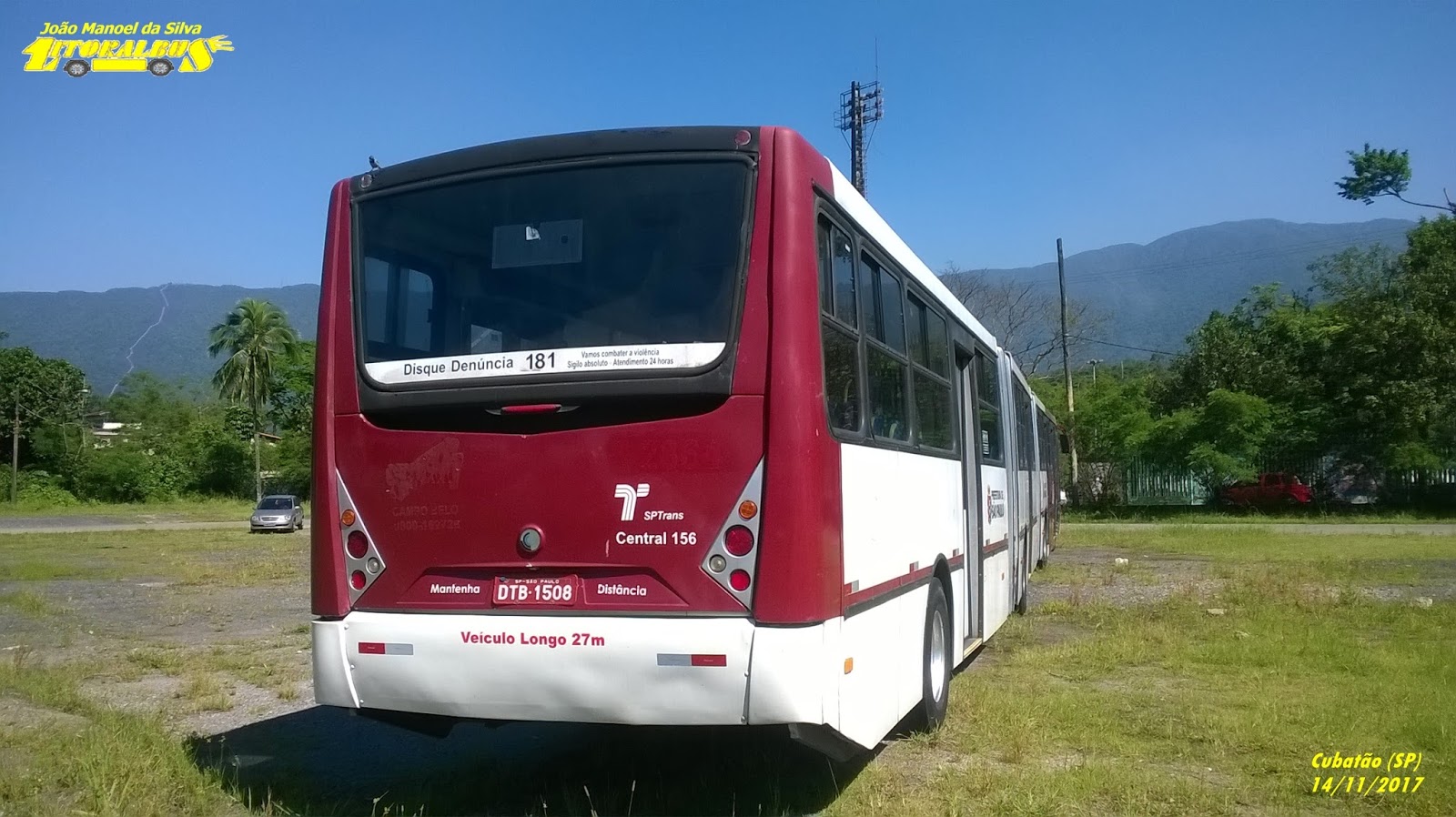 LitoralBus 11: Caio Top Bus em Cubatão (4)