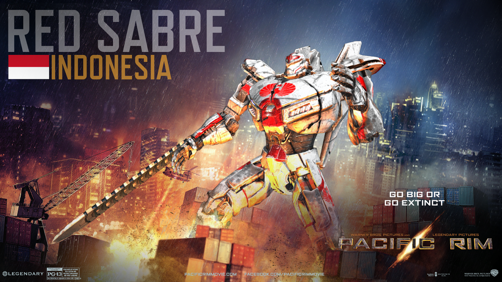 Robot pacific rim buatan Indonesia