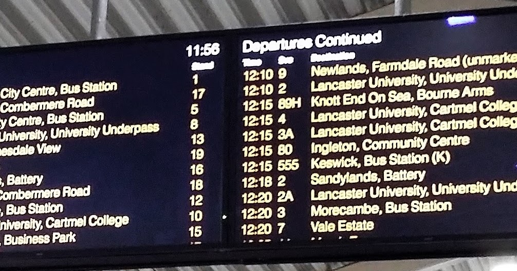 Lancaster District Bus Users' Group: Lancaster Park & Ride to start on ...