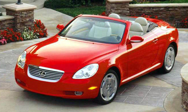 AUTO CARS PROJECT: Lexus SC430, 2002