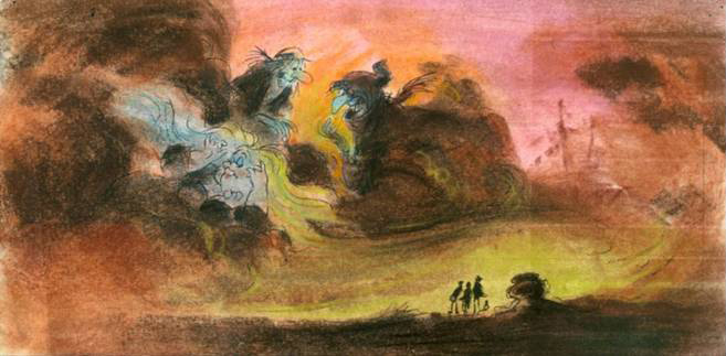 Living Lines Library: The Black Cauldron (1985) - Concept & Production Art