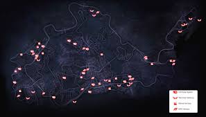 Need for Speed Most Wanted 2012: Mapa