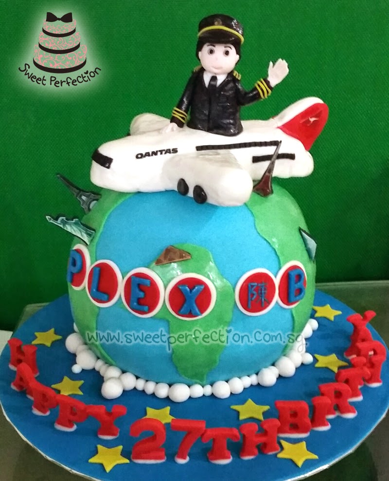 Sweet Perfection Cakes Gallery: Code Pilot01 - Pilot Themed Fondant 3D ...