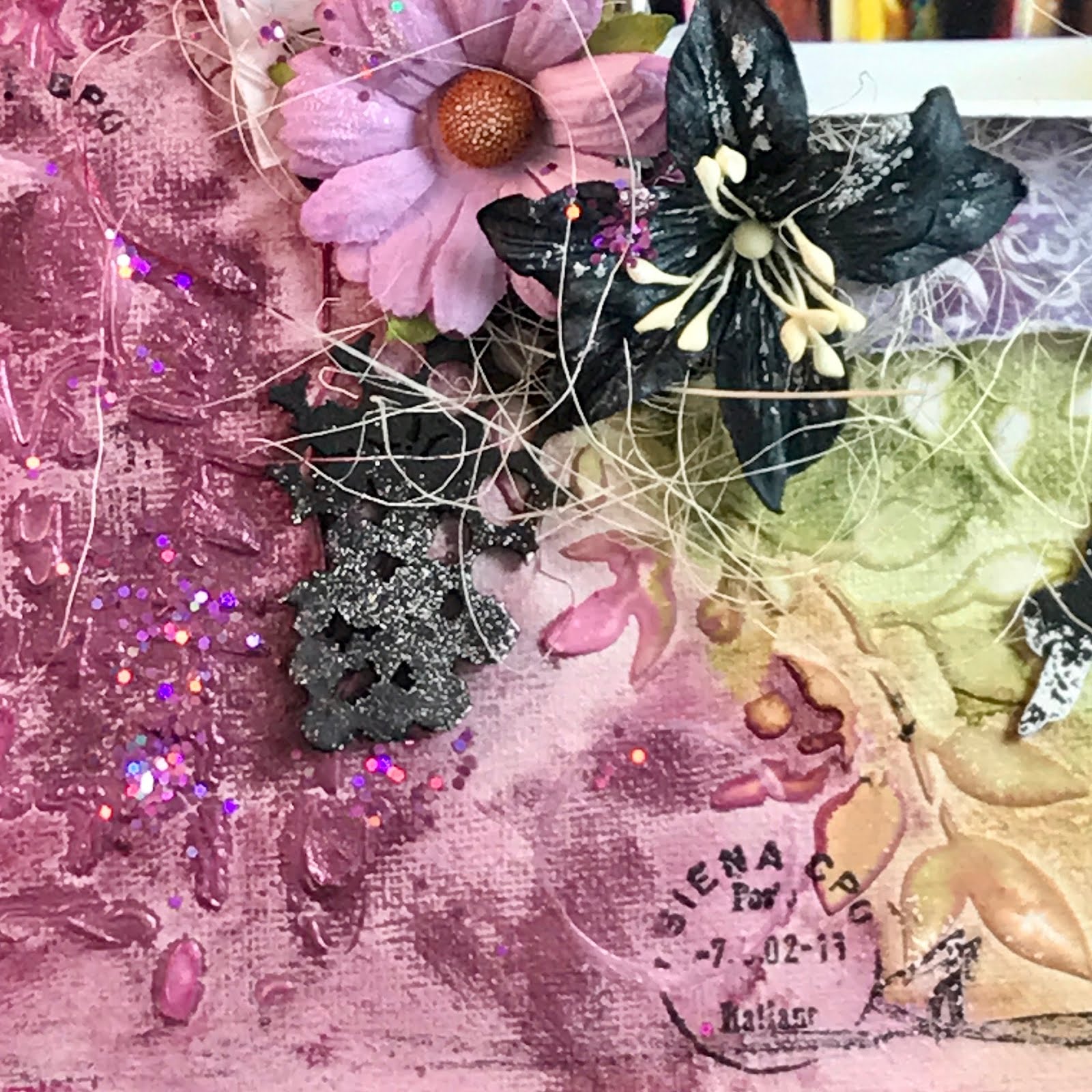 Soft Side of Sandi: 13 Arts Canvas Panel ~ featuring Color Glow