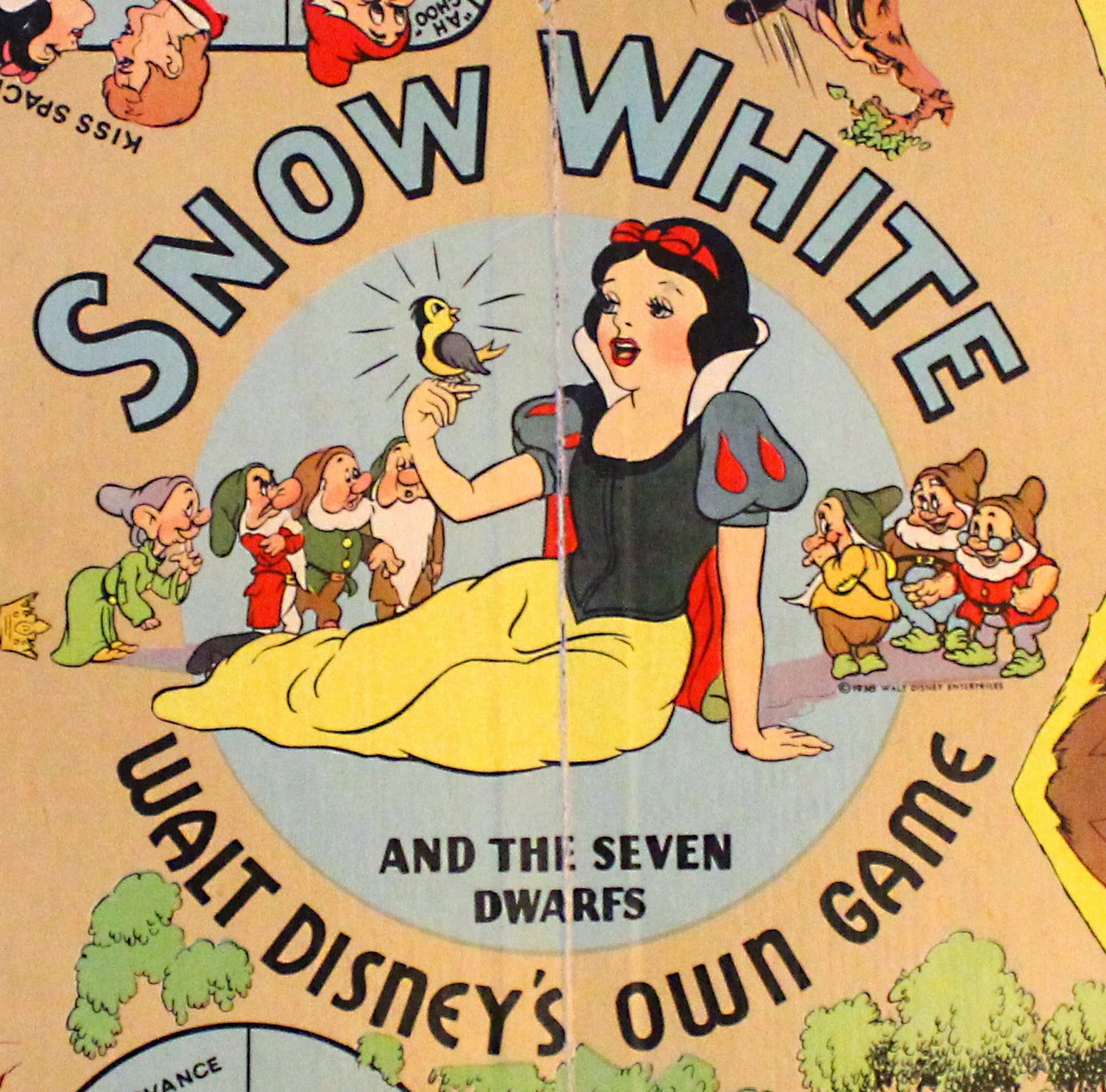 Filmic Light - Snow White Archive: 1938 Parker Brothers Snow White ...