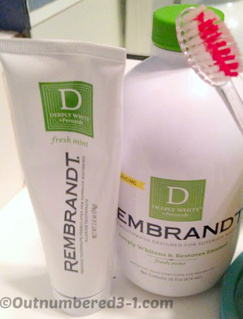 Rembrandt Teeth Whitening Products Review - Outnumbered 3 to 1