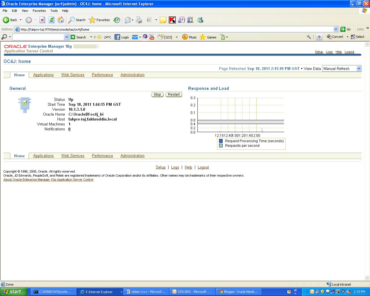 Oracle Newbie Dba Apps Dba Default Username And Password Of Oracle Bi Publisher 10 1 3 4 2