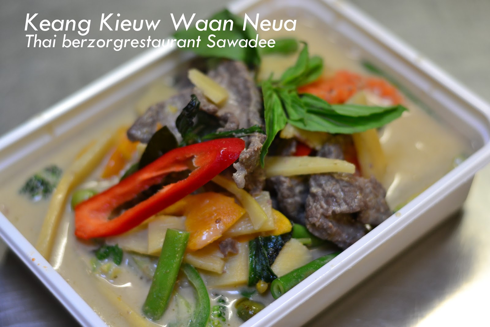 Keang Kieuw Waan Neua ~ Sawadee Berzorgrestaurant Thaise Keuken