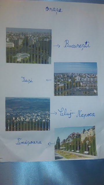 CLASA MEA: ŢARA MEA – proiect