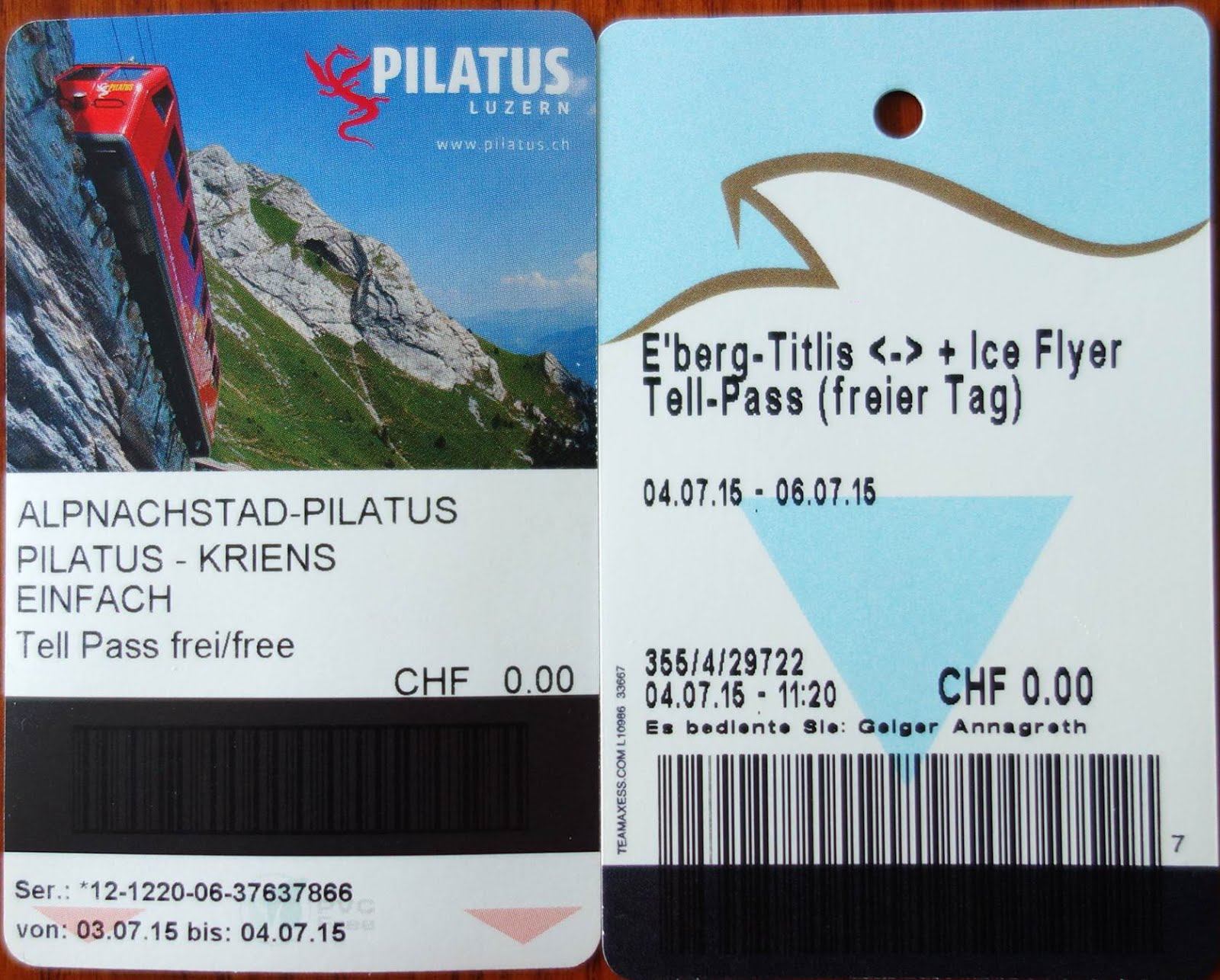 [瑞士交通] 瑞士中部琉森地區最強通行票券 Tell Pass | Jump into the world