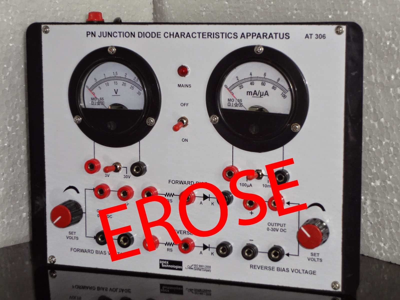 Science Lab Instruments Manufacturer & Exporter: PN Junction Diode ...