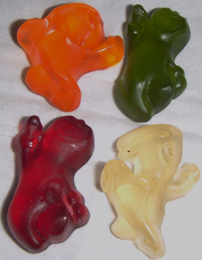 FOODSTUFF FINDS: Bassetts Jelly Mascots [Wenlock & Mandeville] [Sweets ...
