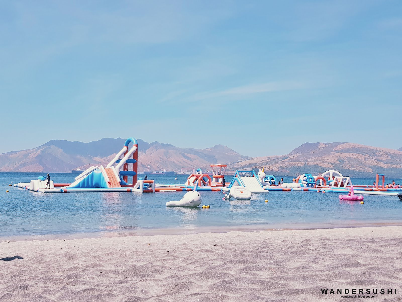 A Day Tour at Inflatable Island in Zambales - Lifestyle Blog by Sushmita
