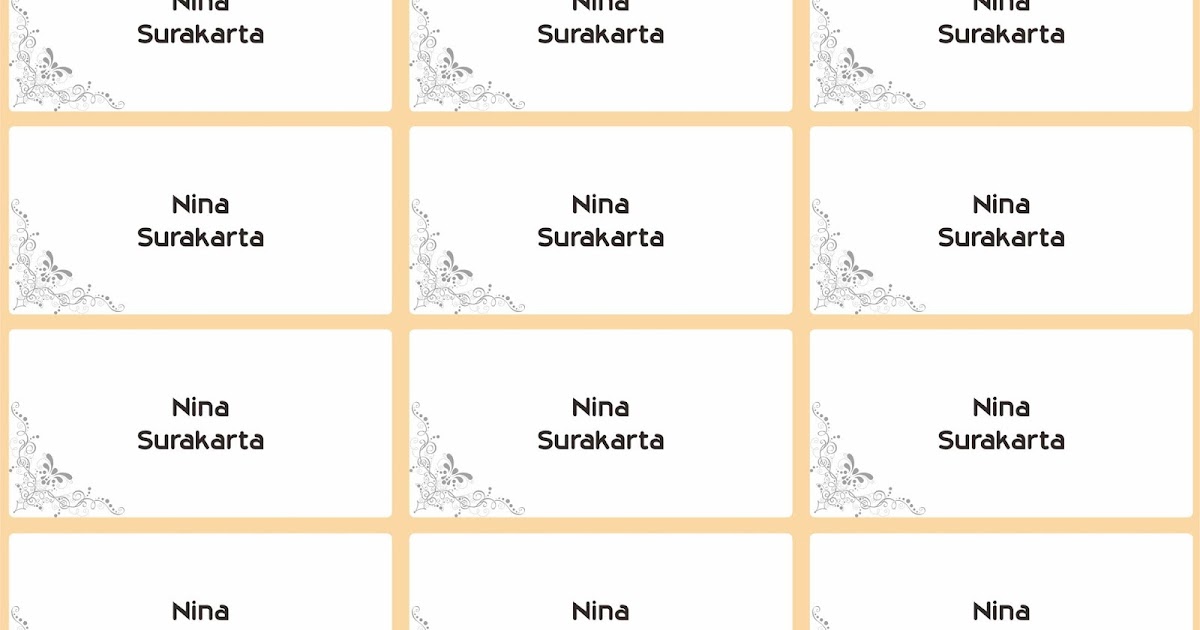 Inilah Cara Print Nama & Alamat di Label Undangan dengan CorelDRAW