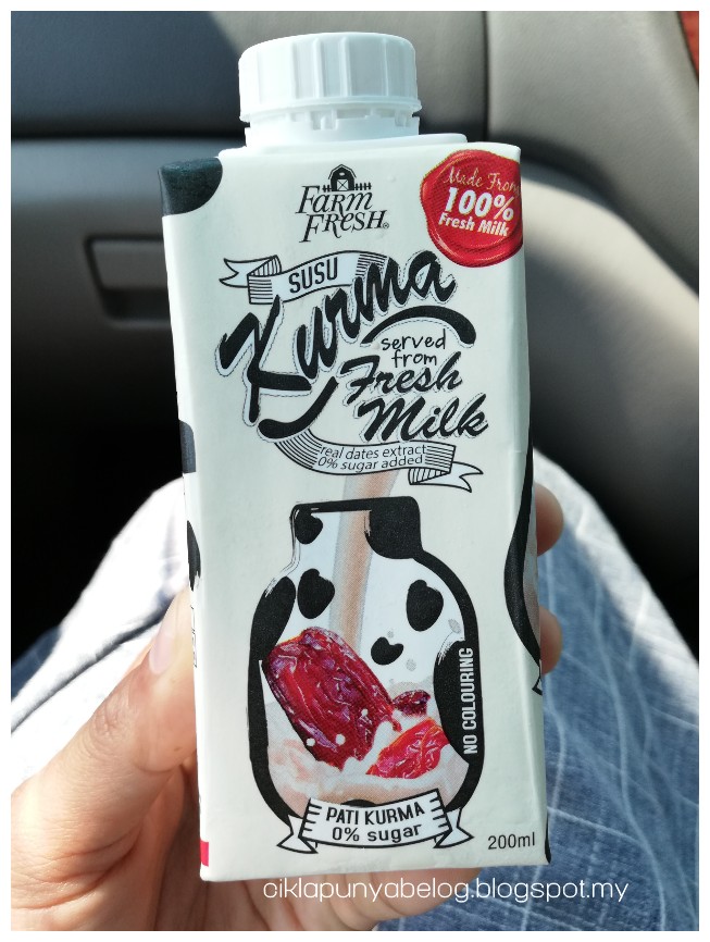 Ada susu kurma Farm Fresh bersaiz sebesar tapak tangan? Biar betul ...