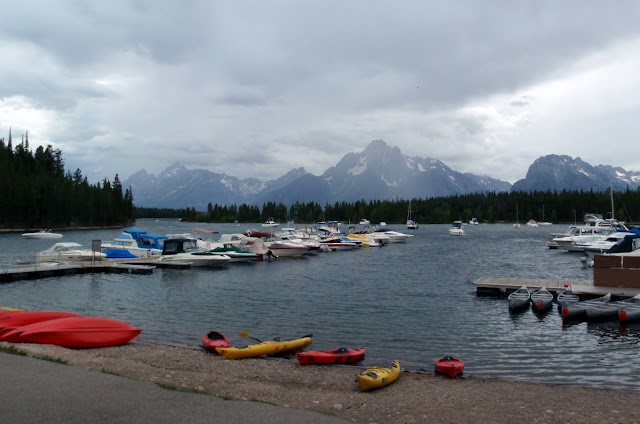 wasatch and beyond: Kayaking on Jackson Lake