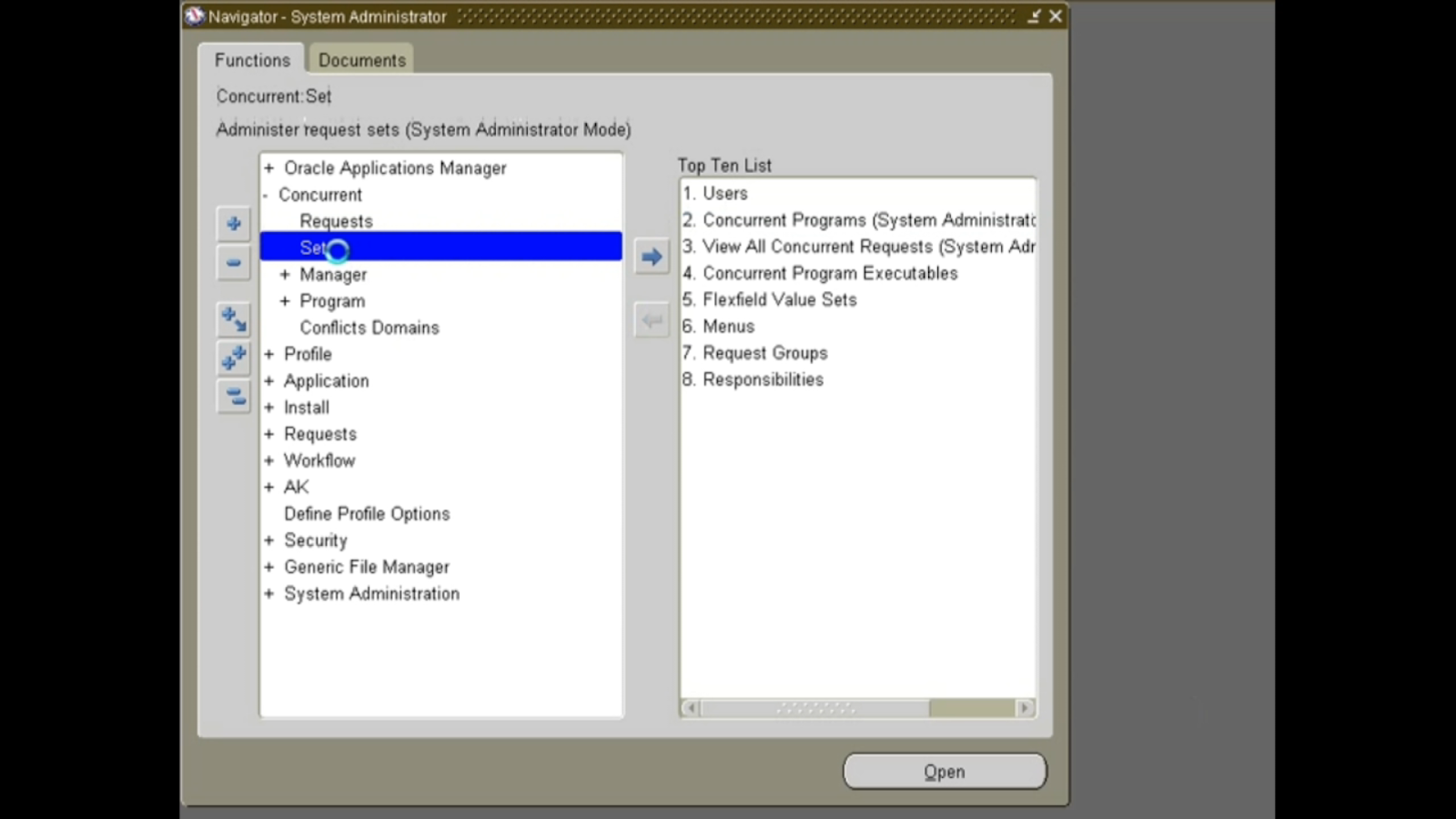 How to create Request Set in Oracle