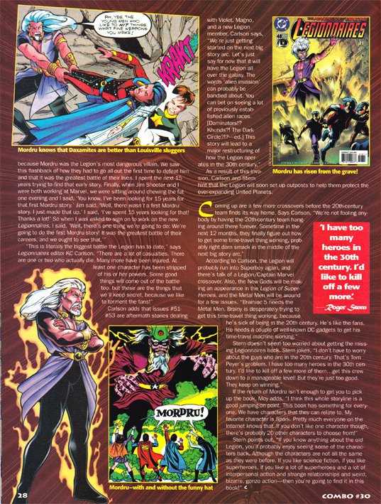 The Legion of Super Bloggers! : The Write Stuff part 2