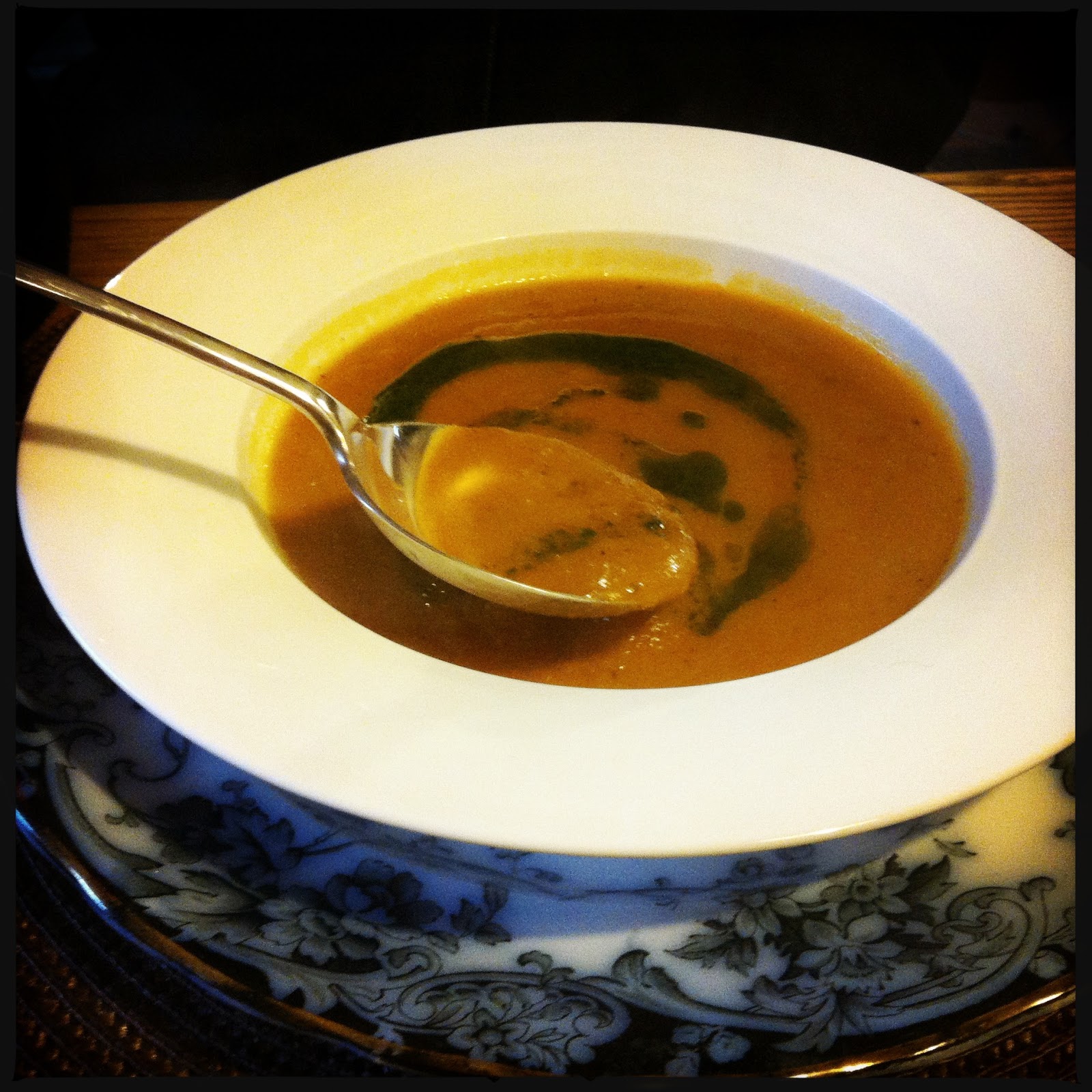 The Vicar Died Laughing: Roasted Vegetable Soup