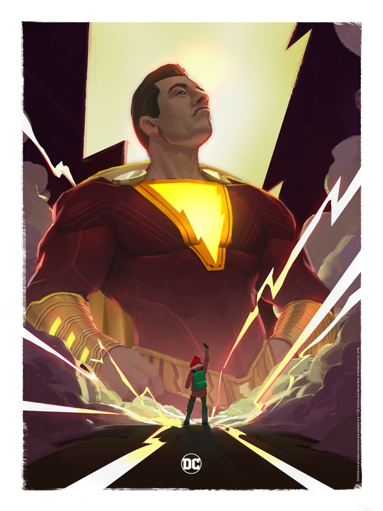 The Blot Says...: SHAZAM! Fine Art Prints by Robin Har x Bottleneck ...