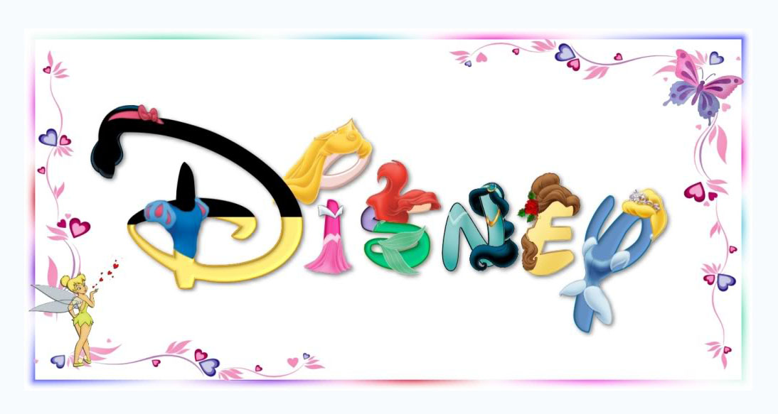 Disney Princess Pink Logo