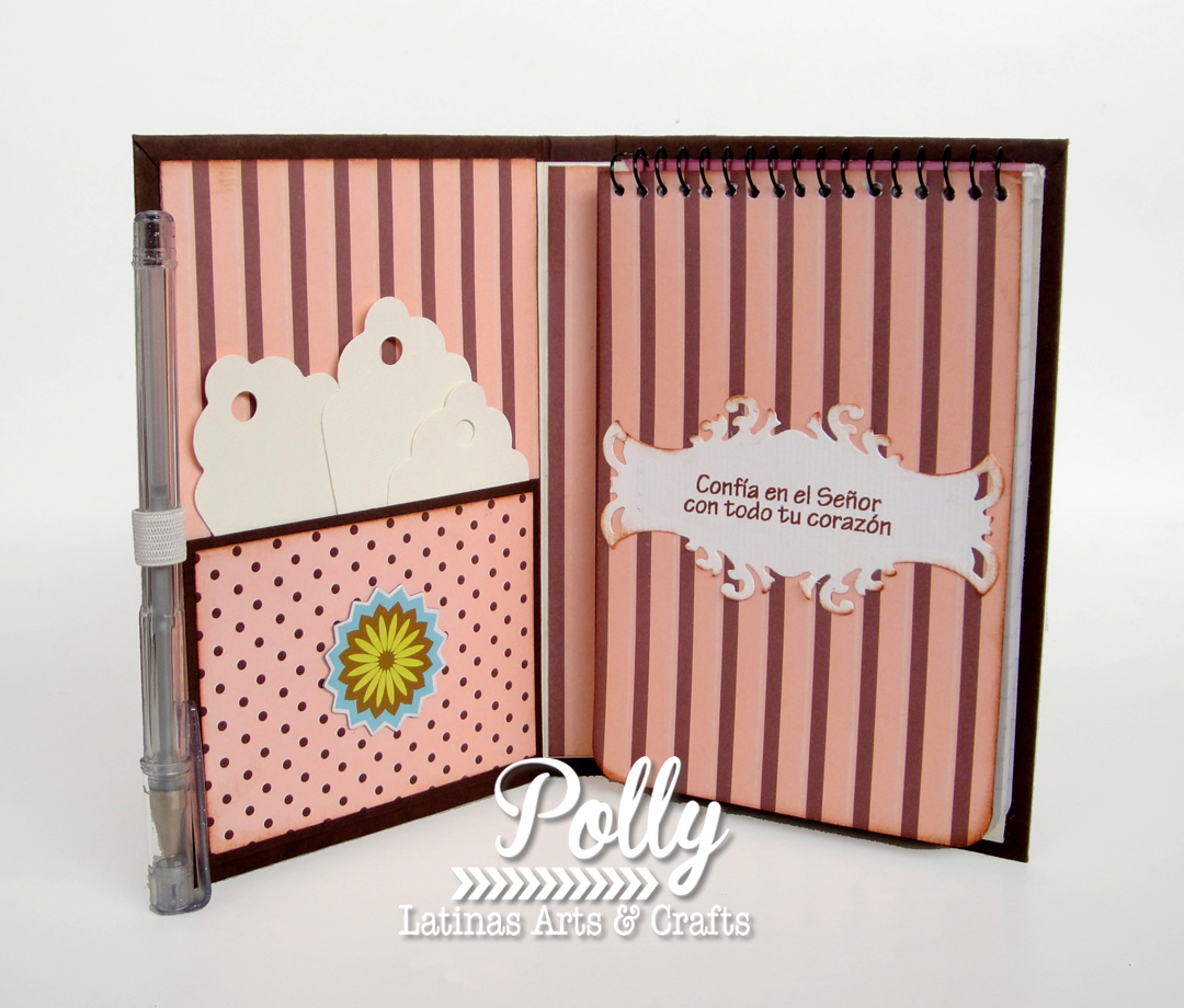 Manualidades Polly: Tutorial 65 con LAC - Porta Libreta