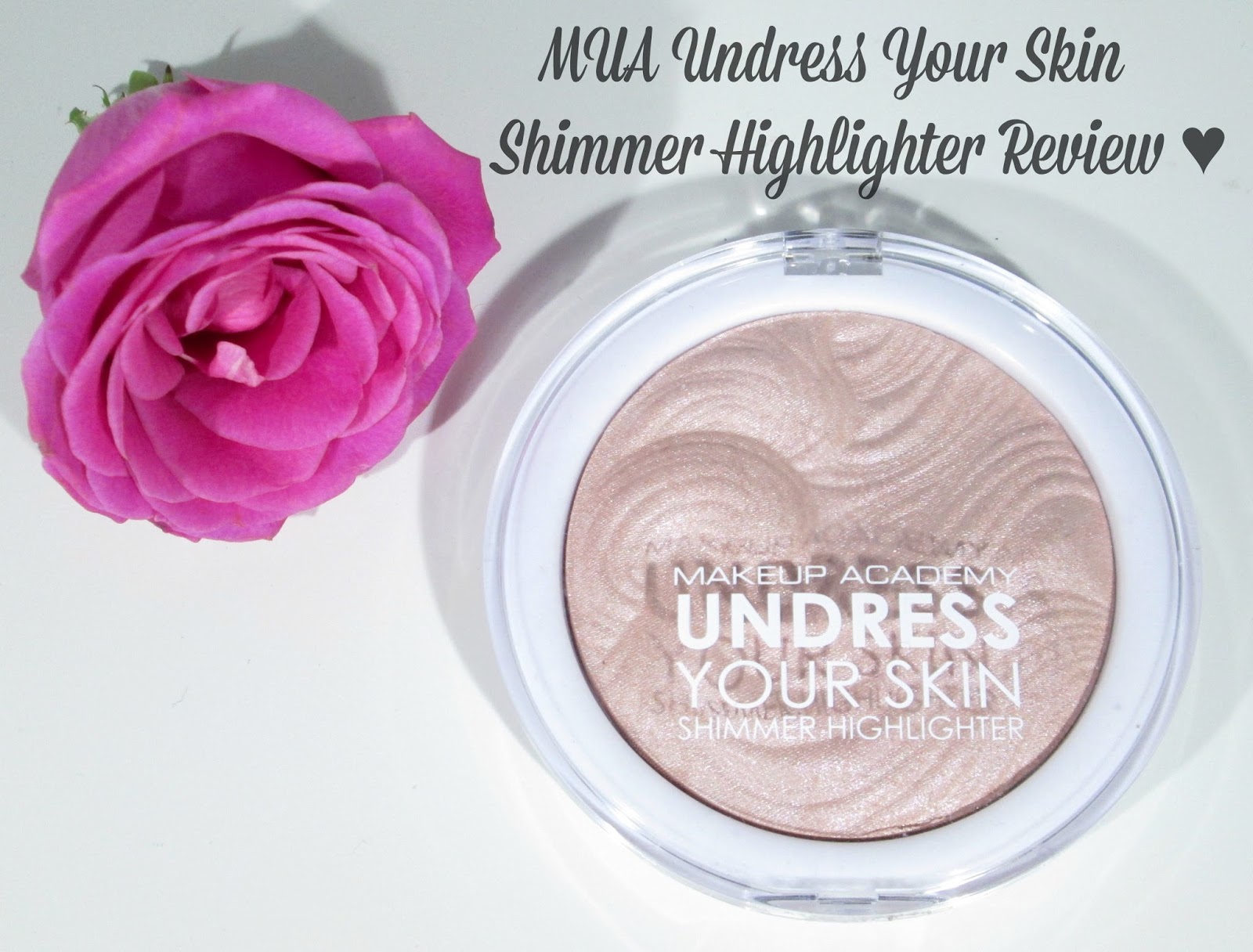 MUA Undress Your Skin Shimmer Highlighter | Review ♥