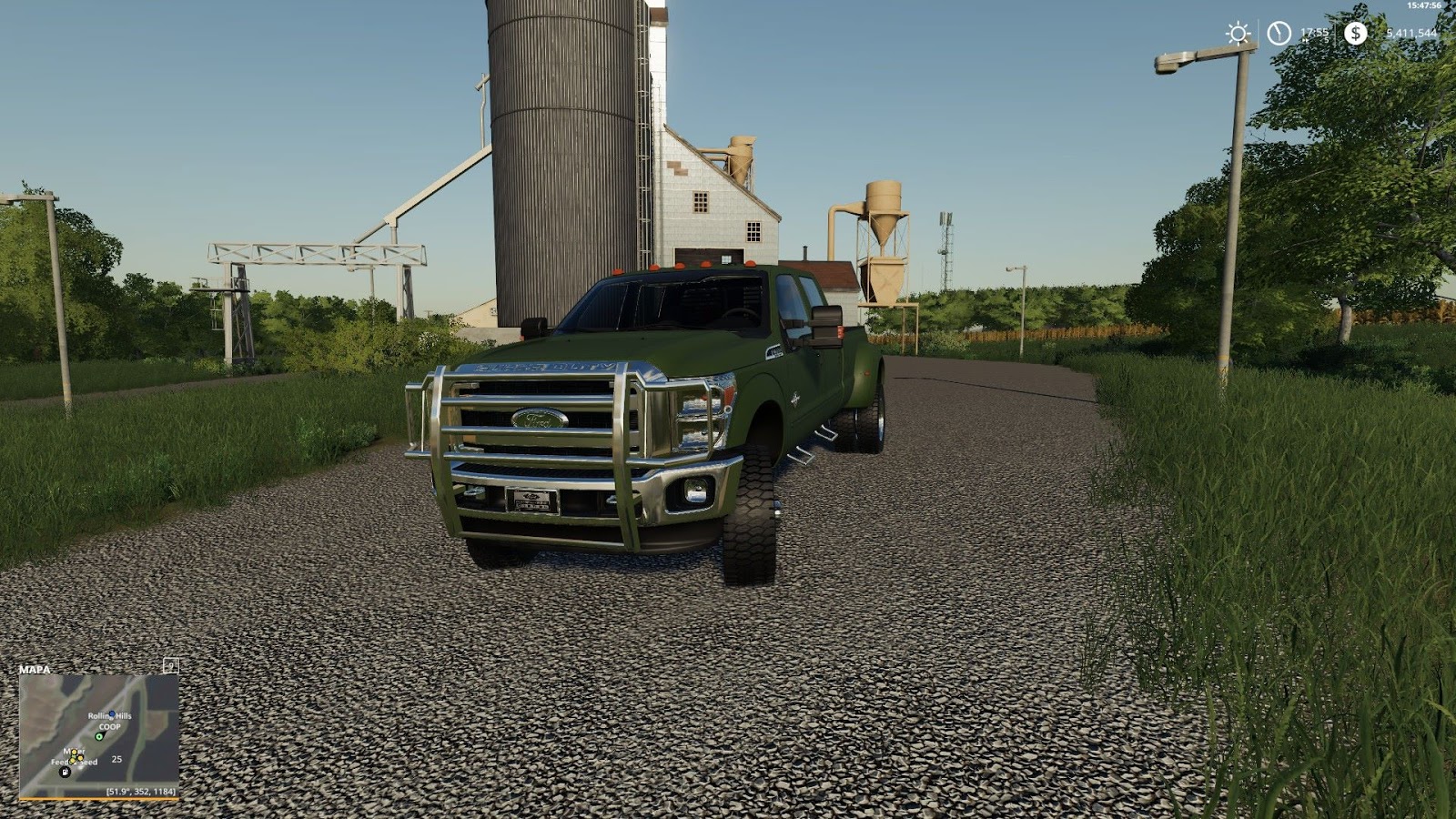 FS19 2011 FORD F-350 CREWCAB V1.1 - FS 19 & 22 USA Mods Collection