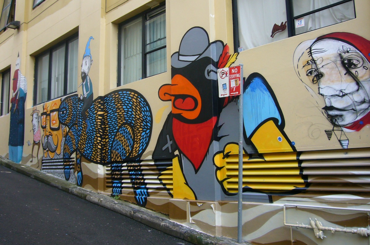 My Darling Darlinghurst: Darlinghurst: Street Art: Foley and Langley ...