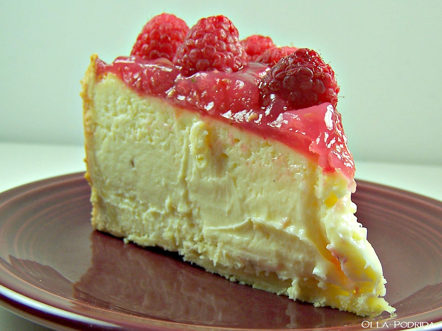 Olla-Podrida: The Battle of the Cheesecakes: Lemon Cheesecake with ...