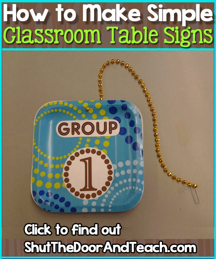 Shut the Door and Teach: Classroom Brag Post