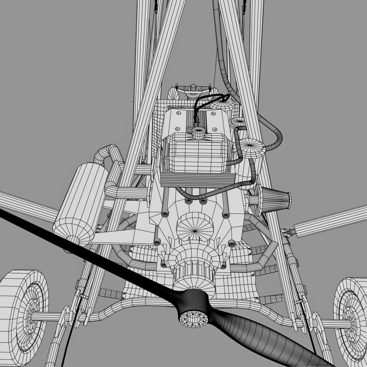 Ultralight Aircraft 3D Model | JonnyChapps