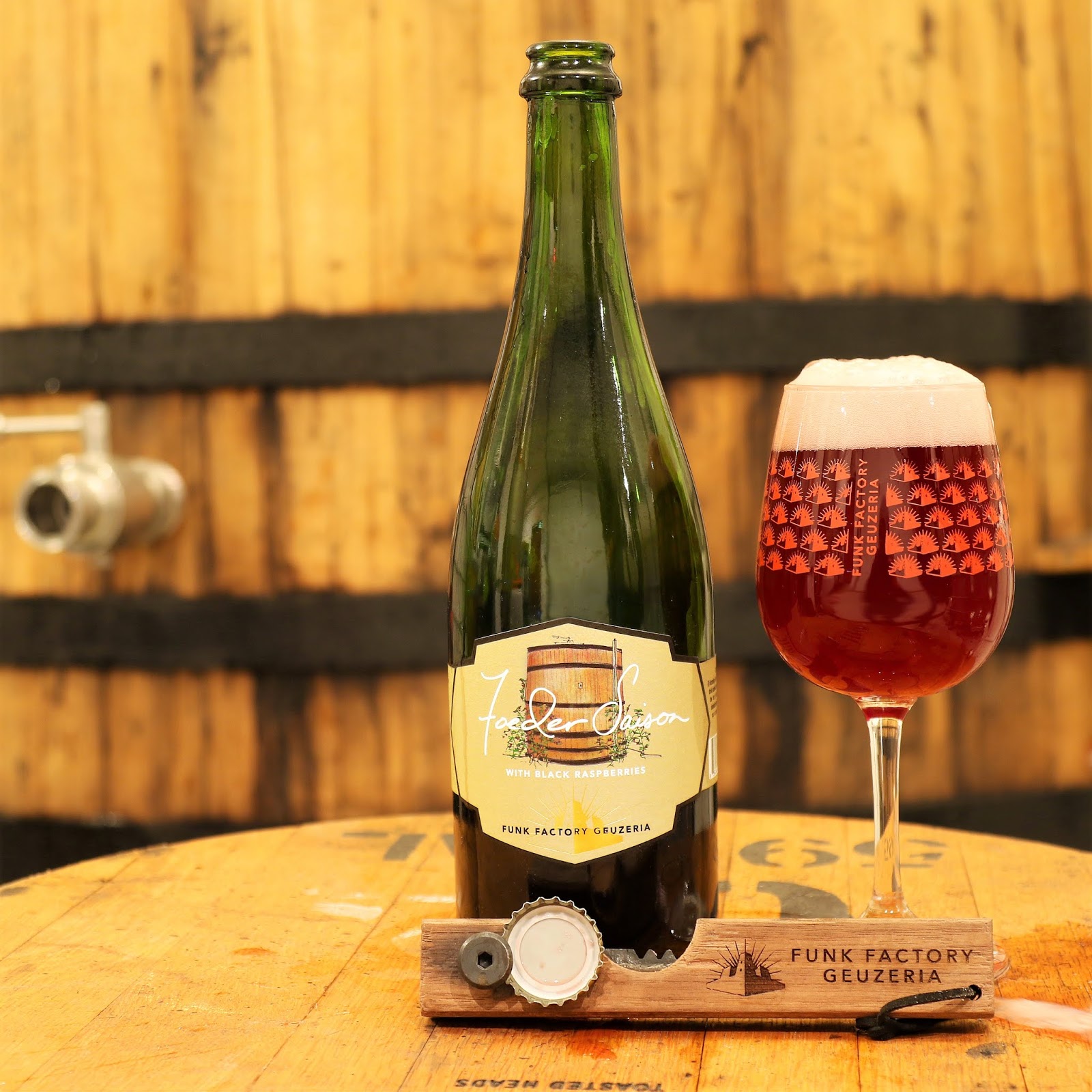 Funk Factory Geuzeria: Foeder Saison - Black Raspberry