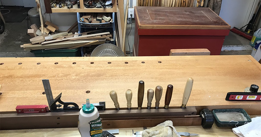 I'm a OK guy: Tool Holder For The Shop Moravian Bench