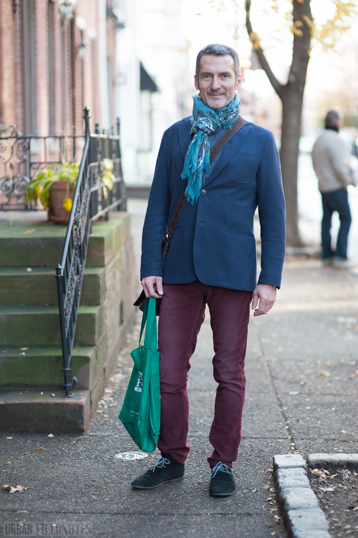 Urban Fieldnotes: Philadelphia Street Style: Christopher, Pine St