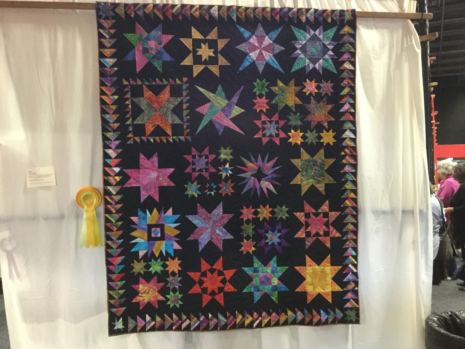 The Nifty Stitcher: Star Gazing by the Glenrothes Quilters