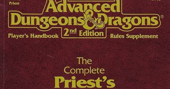Advanced Gaming & Theory: The Complete Priest's Handbook book review