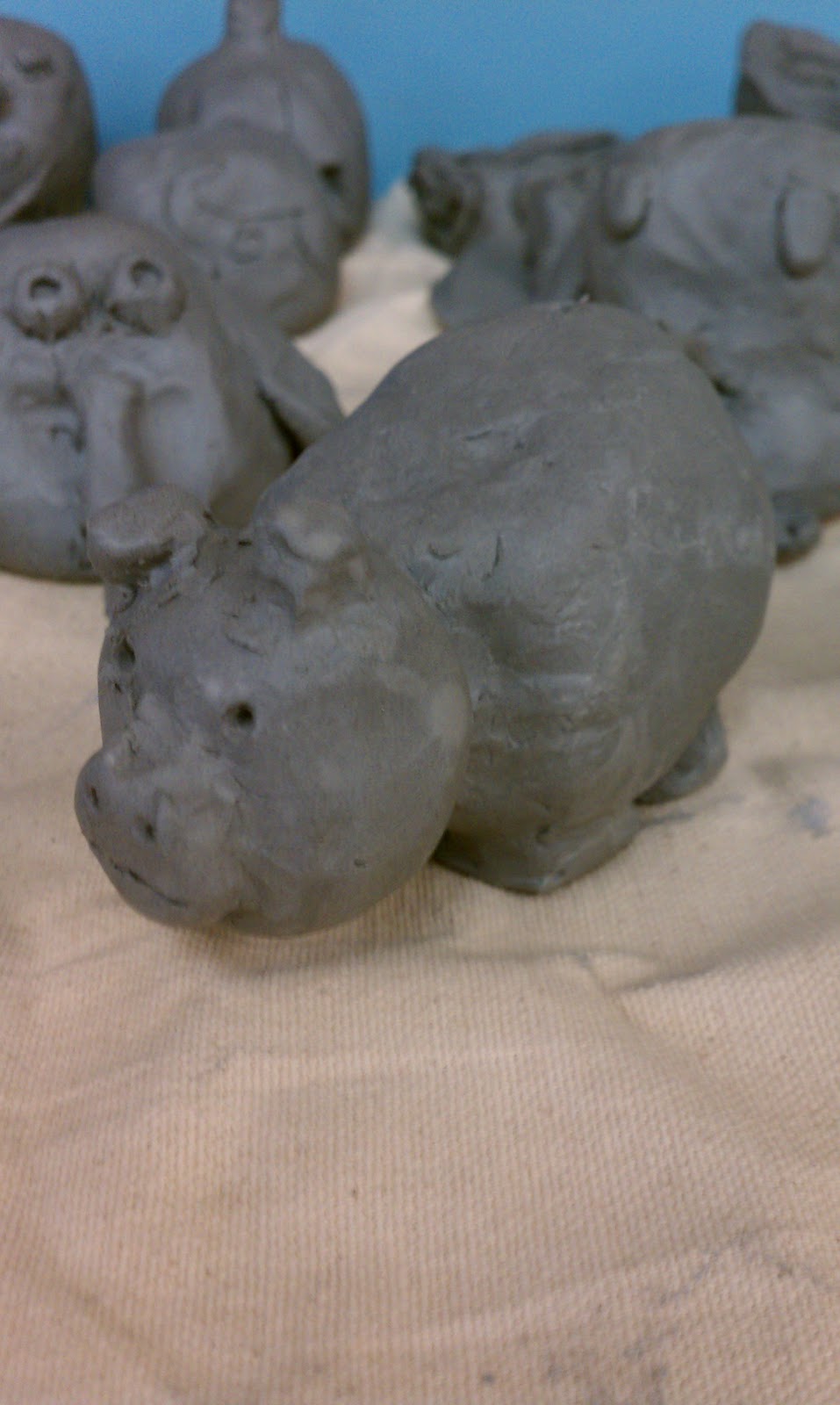 Coil Clay Animals
