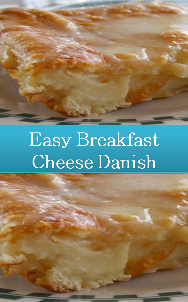 Easy Breakfast Cheese Danish - Dapur Mama