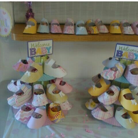 Keena's handmade crafts: Cute paper baby shoes