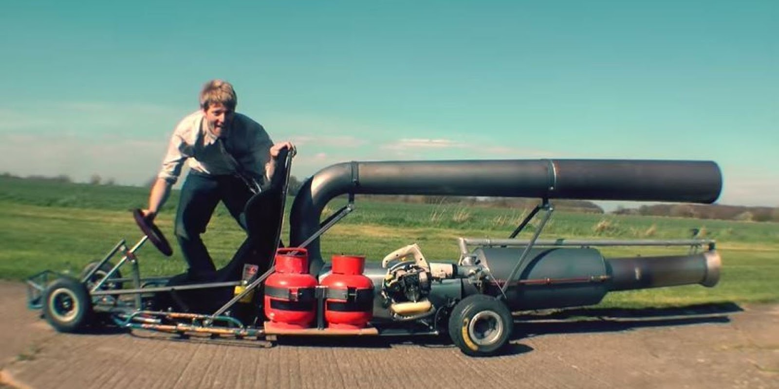 Hobbies y Gadgets: El Hoverbike casero de Colin Furze