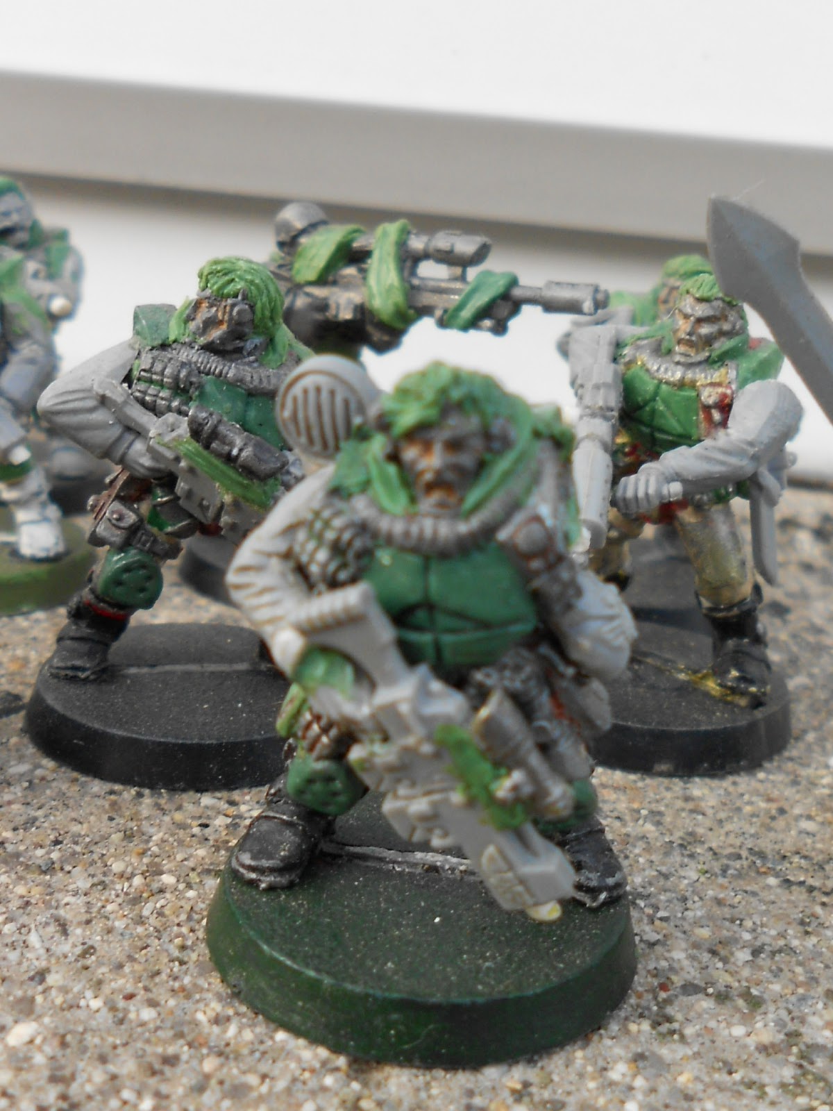 Unite All Action: My Converted Necromunda: House Van Saar Gang.