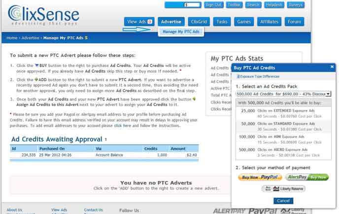 PTC sites-Tips and Tricks, tips through you can earn more!!