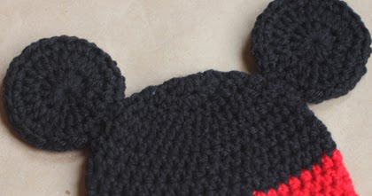 Beautiful Skills - Crochet Knitting Quilting : Mickey Mouse Crochet Hat ...