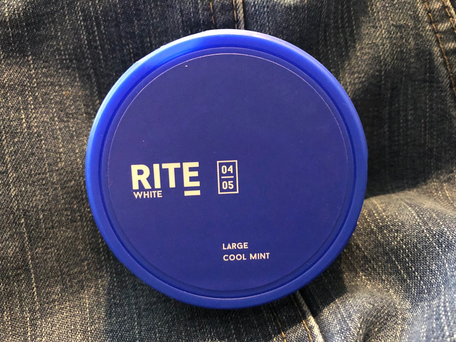 RITE Cool Mint (Slim & Large) Snus - Review. 15 May 2020.