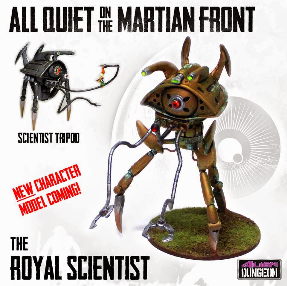 Tabletop Fix: Alien Dungeon - New All Quite on the Martian Front Character