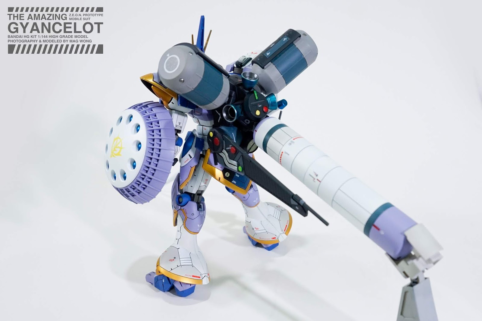 Custom Build: HGBF 1/144 "The Amazing" Gyancelot